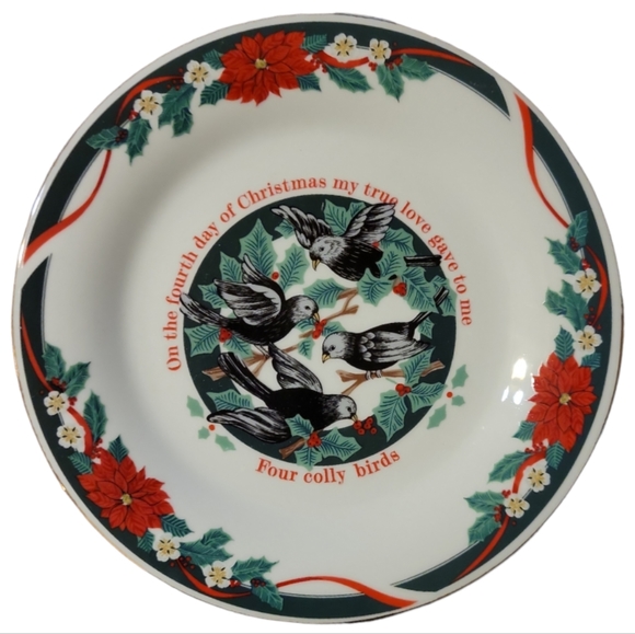 Tienshan | Dining | Vtg Tienshan Deck Halls 2 Days Christmas Colly ...